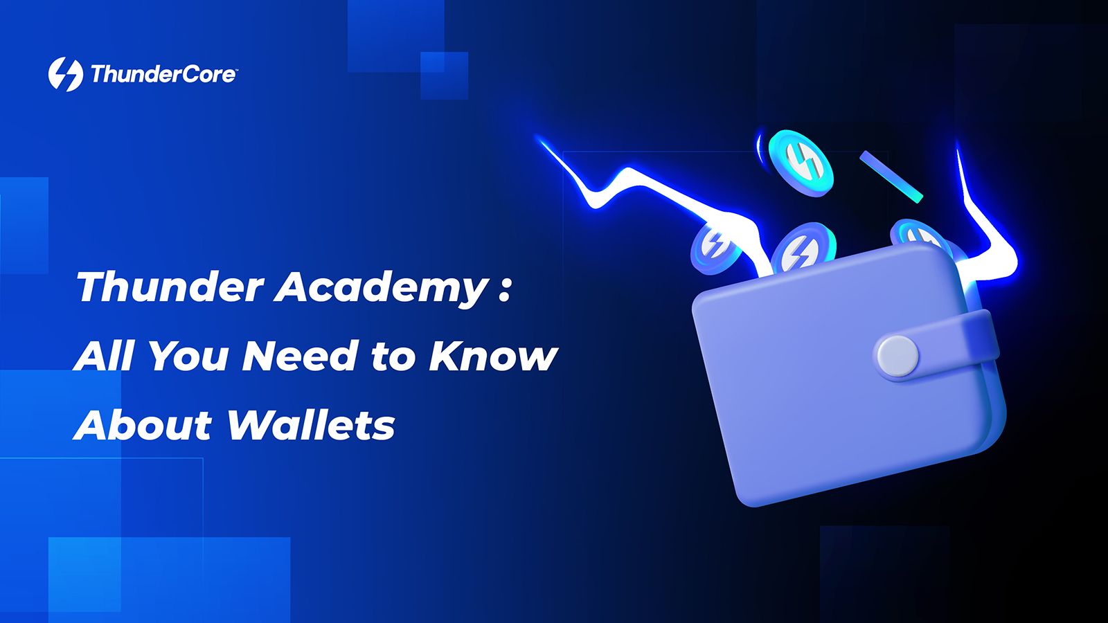 Thunder Academy: All You Need to Know About Wallets - ThunderCore Blog